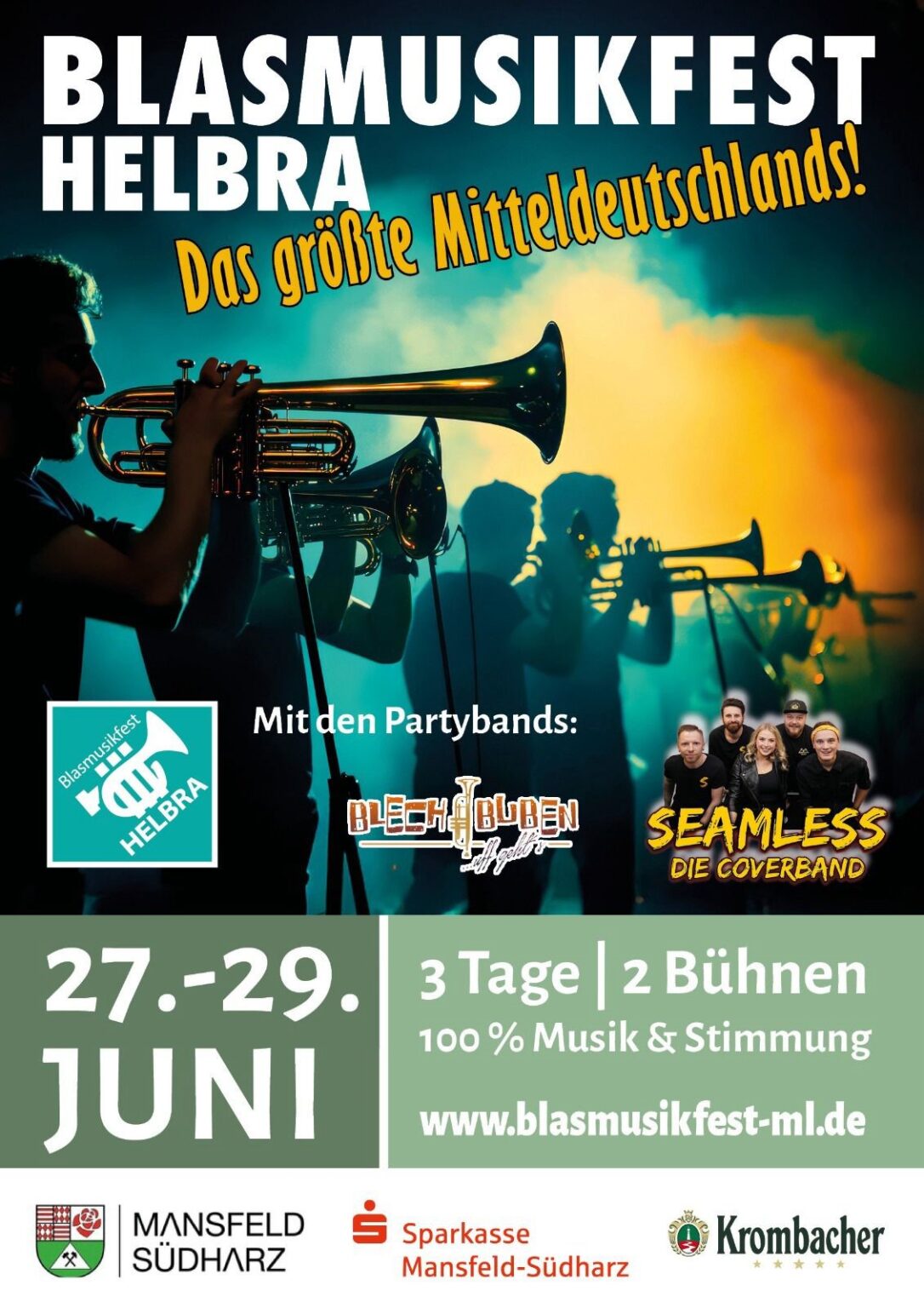 Programmübersicht Blasmusikfest 2025 – Helbra Aktuell – Das ...